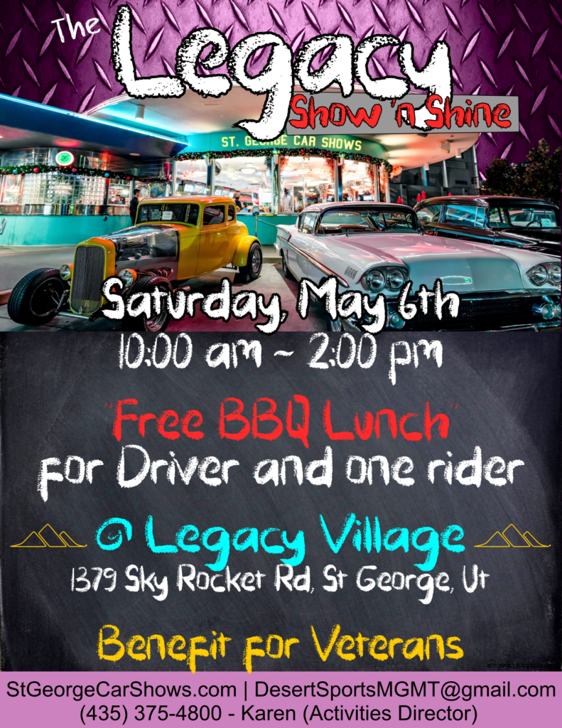 Legacy Show 'n Shine/Barbecue - Desert Cruzin